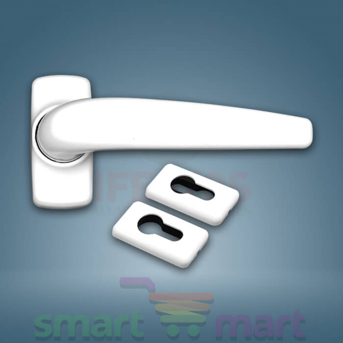 Μονό χερούλι ΤΟΠ1-Π για πόρτες αλουμινίου | Smart-Mart