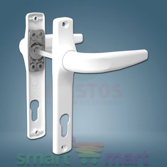 Διπλό χερούλι Χ404-PVC για πόρτες PVC | Smart-Mart